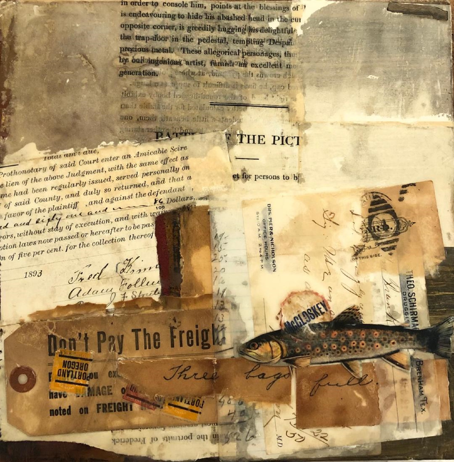 Don't Pay the Freight - C E Monette Art